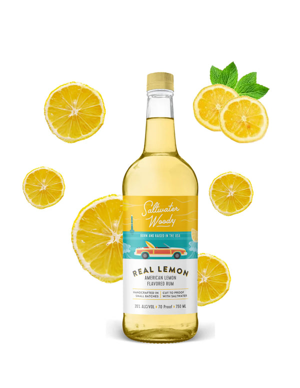 Lemon Flavored Rum - Saltwater Woody